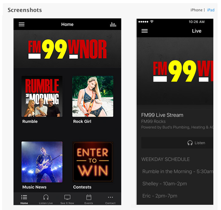 Stream FM99 - WNOR FM99