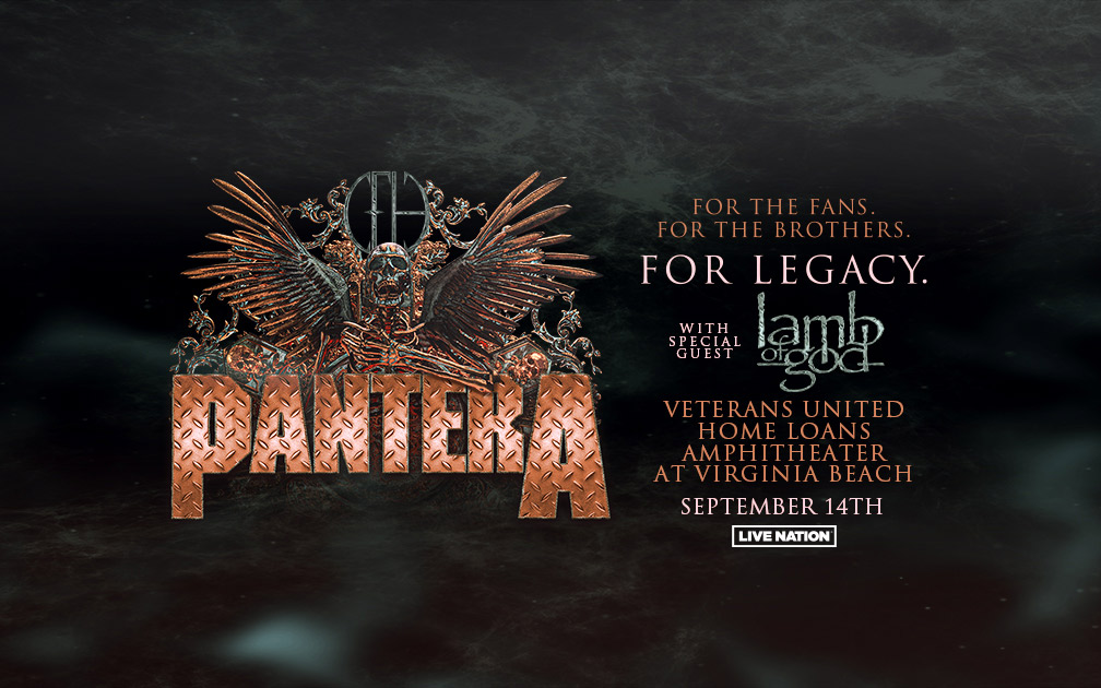 Pantera with Lamb of God - WNOR FM99